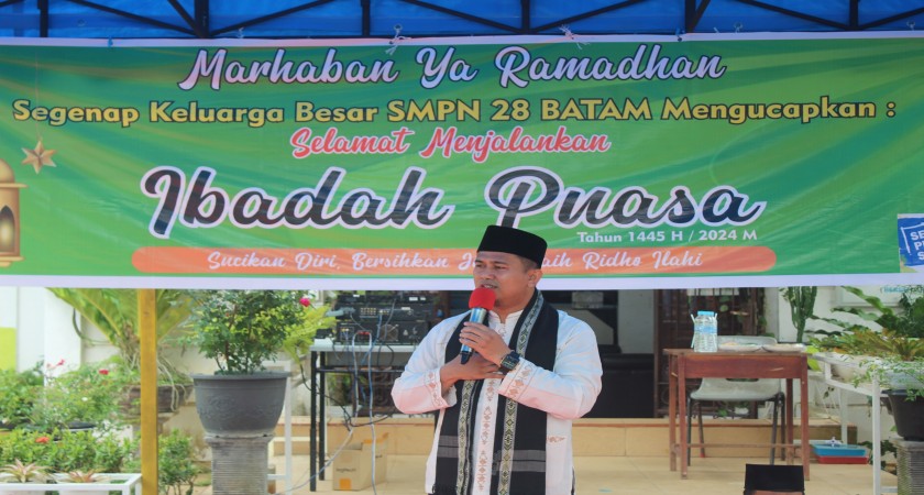 SMPN 28 BATAM MENGGELAR DO'A BERSAMA DAN TAUSIAH MENYAMBUT BULAN SUCI ...